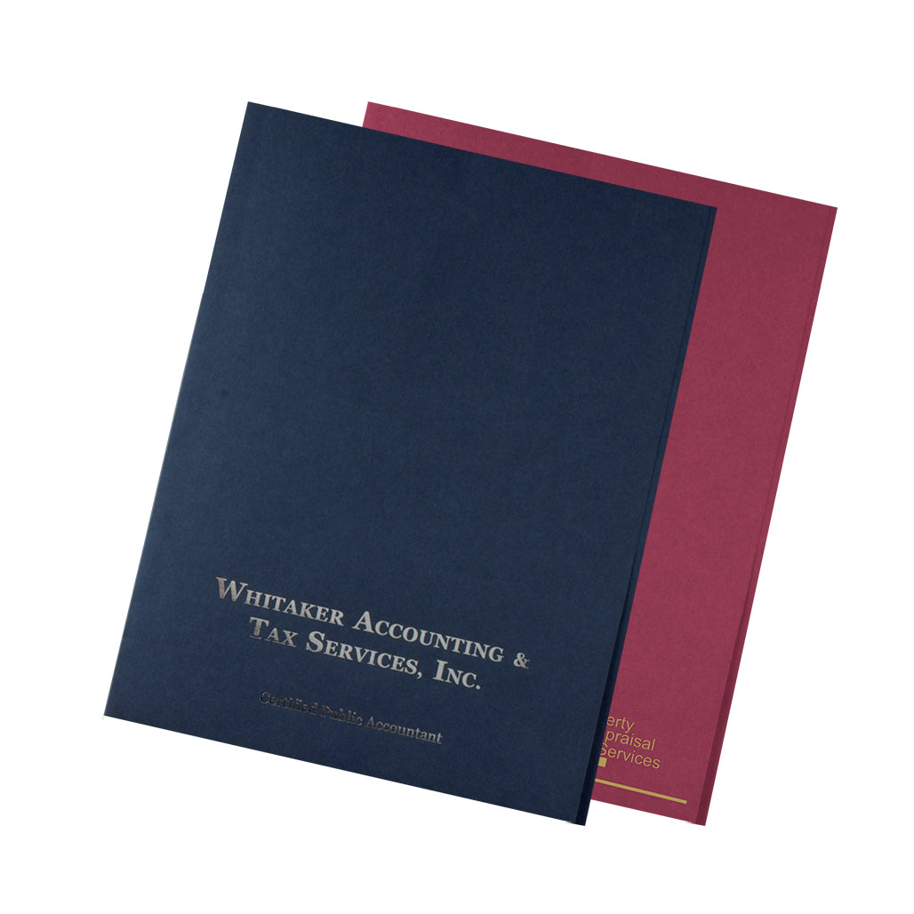 Custom Foil Stamped Presentation Folders – Pro-Bind